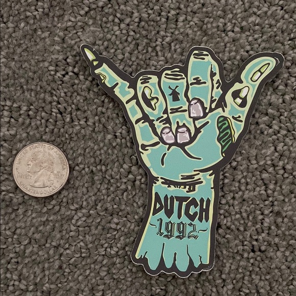 Dutch Bros | Other | Dutch Bros Coffee Zombie Hand Halloween Shaka ...